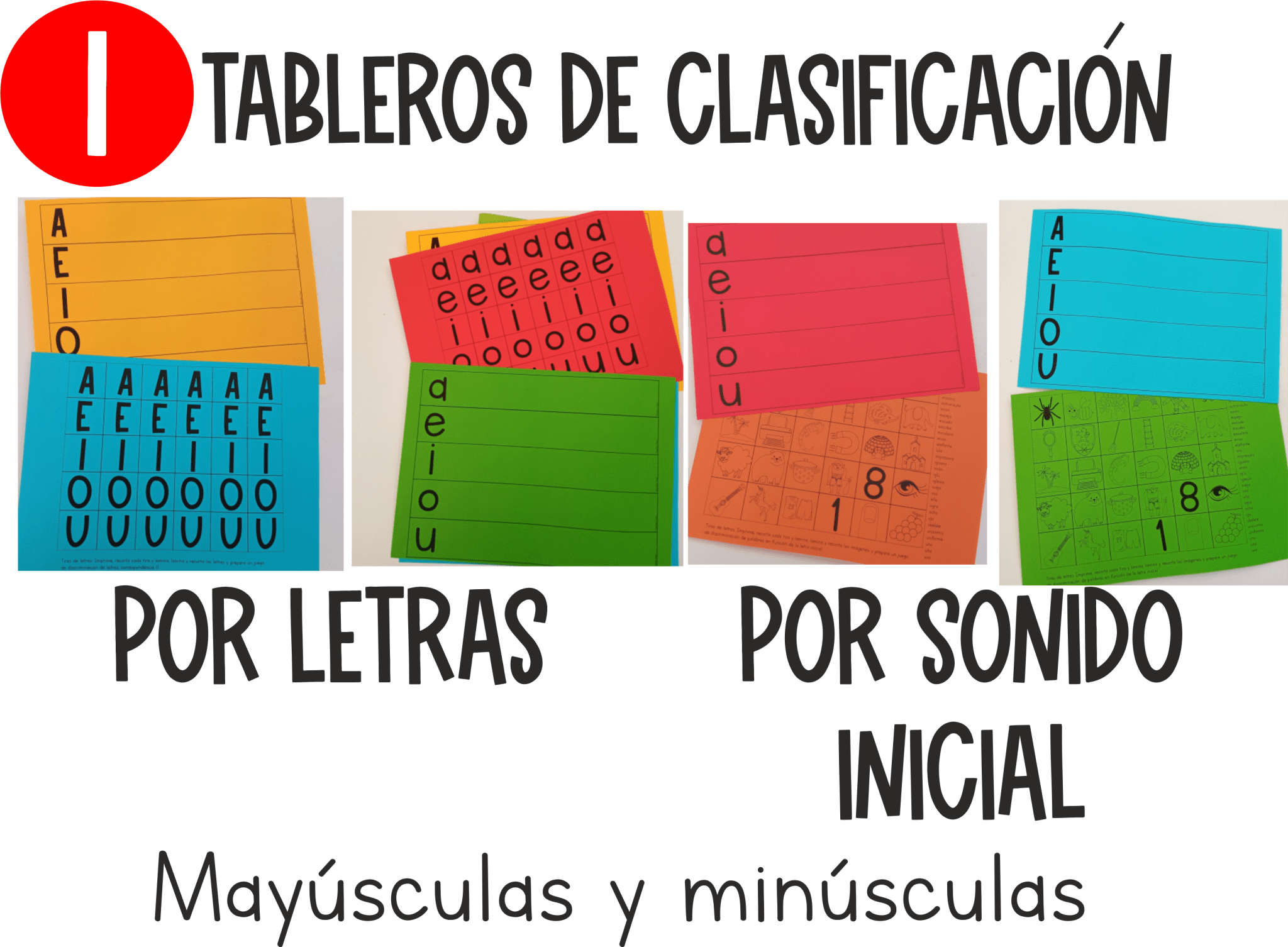 Enseña las vocales con estas divertidas actividades [Recurso gratuito ...