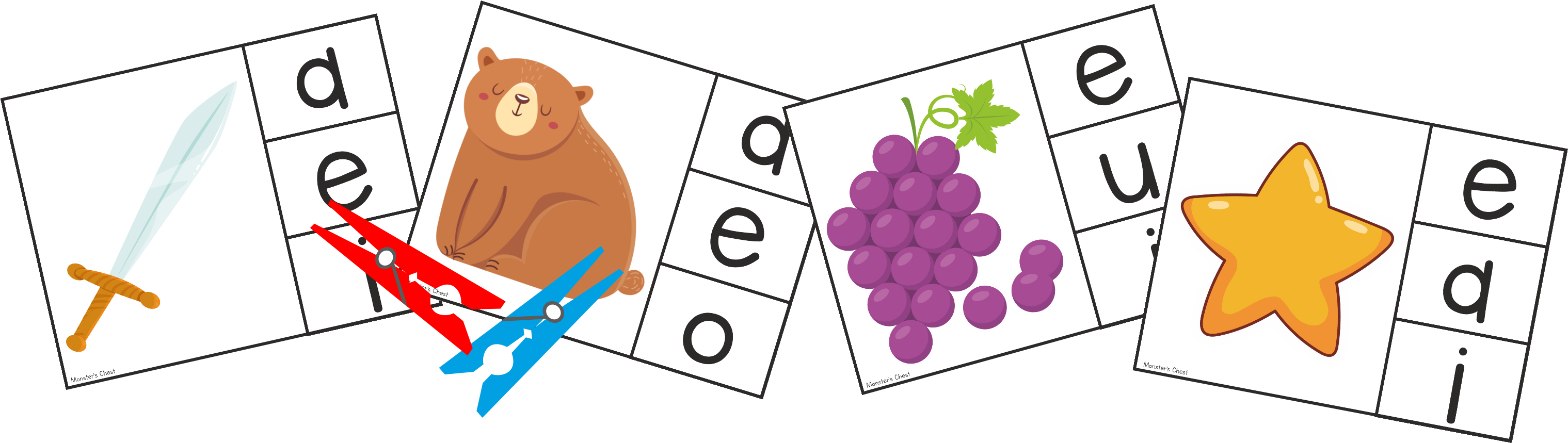 5 centros de aprendizaje para enseñar las vocales. Recursos gratis ...