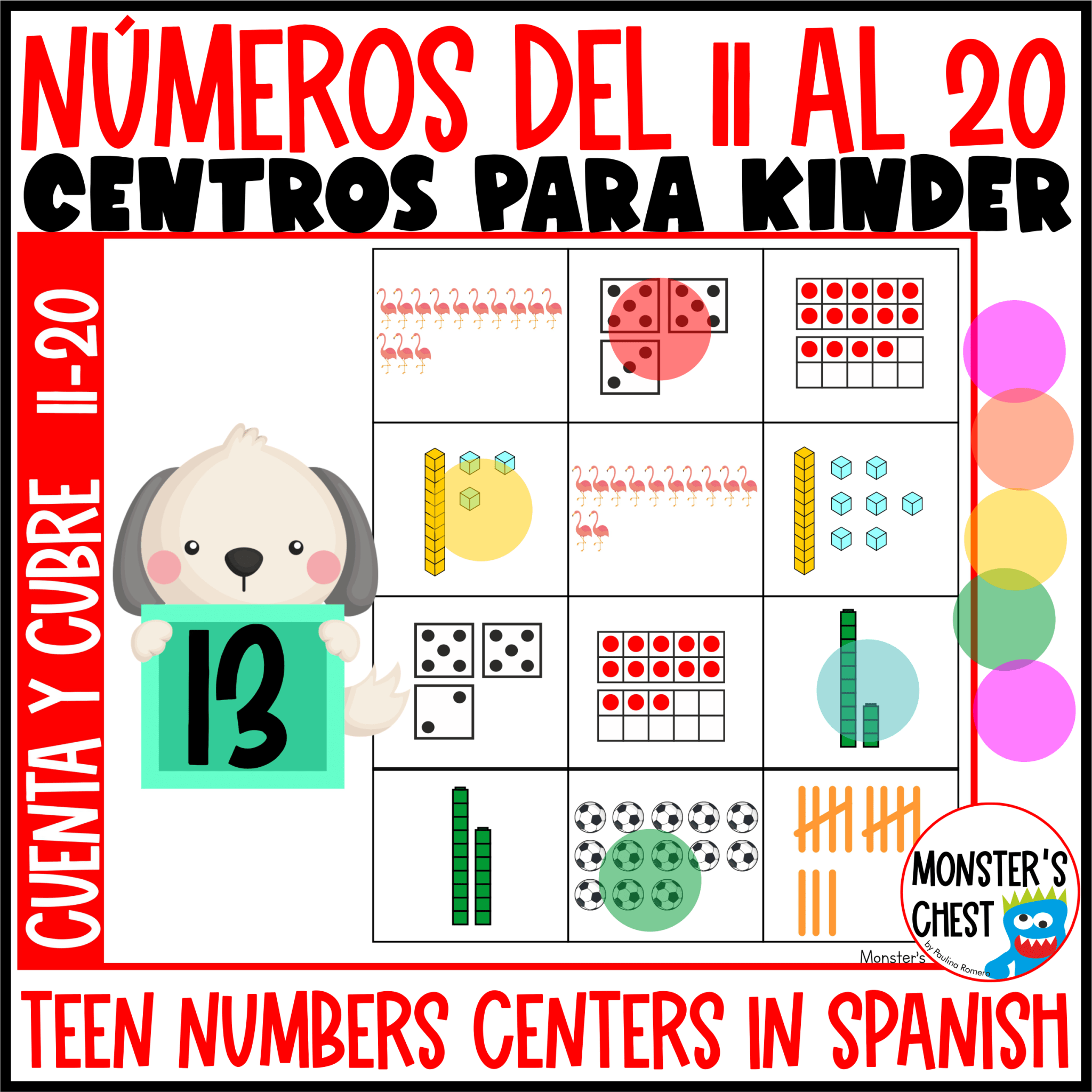 Enseña los números del 11 al 20 con estas divertidas actividades ...