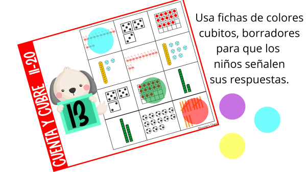Enseña los números del 11 al 20 con estas divertidas actividades ...