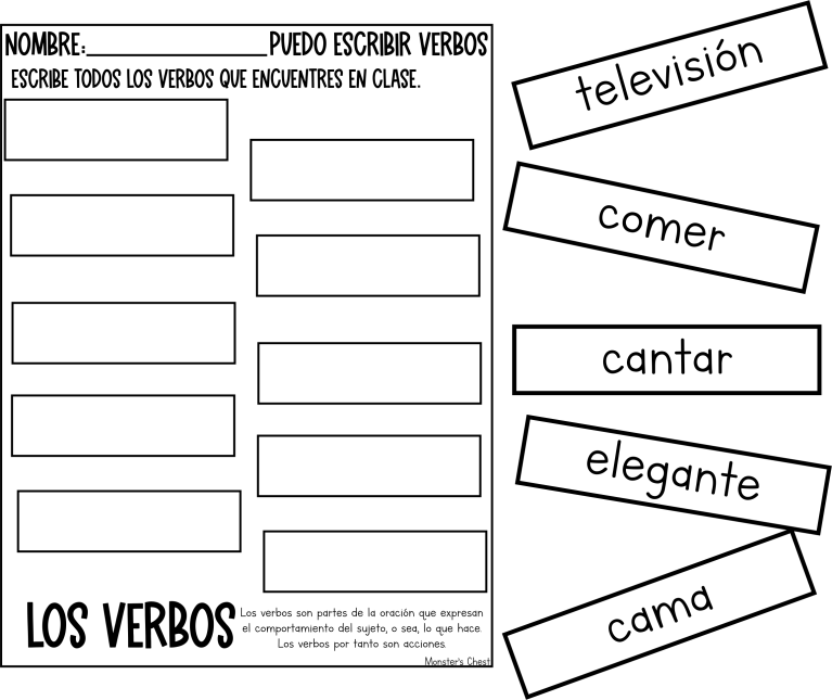 5 juegos divertidos para enseñar los verbos en clase. ¡Haz divertida la ...
