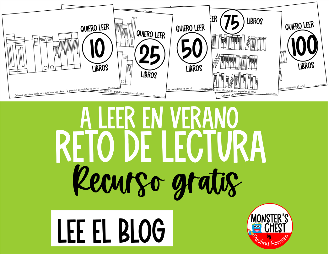 ¡Vamos a leer! Reto de lectura en verano ¿Te animas? – Monster's chest