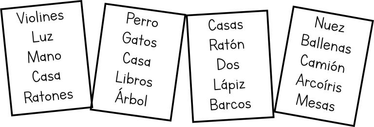 3 juegos para enseñar los sustantivos ¡Haz divertida la gramática en ...