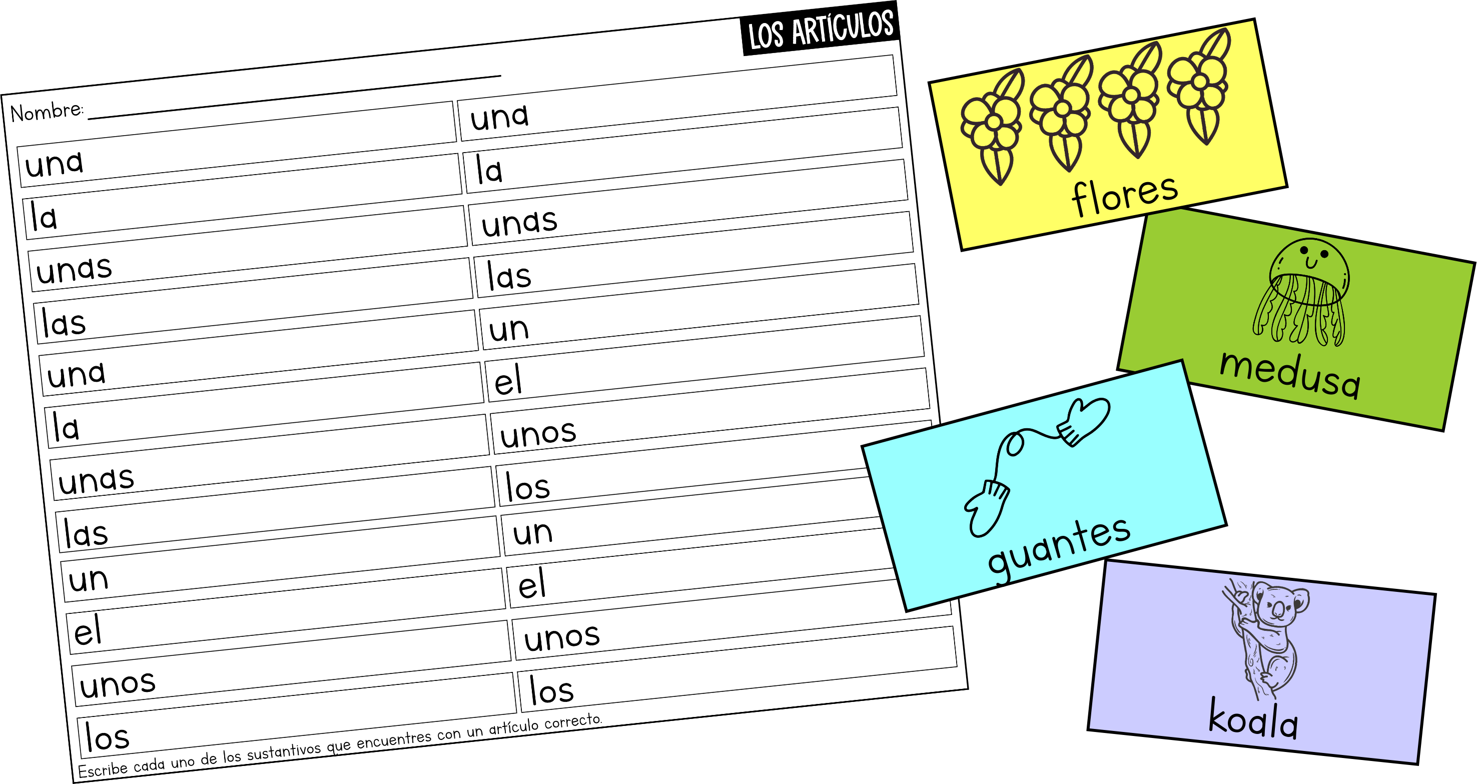 3 juegos divertidos para enseñar a usar los artículos en tu clase ...