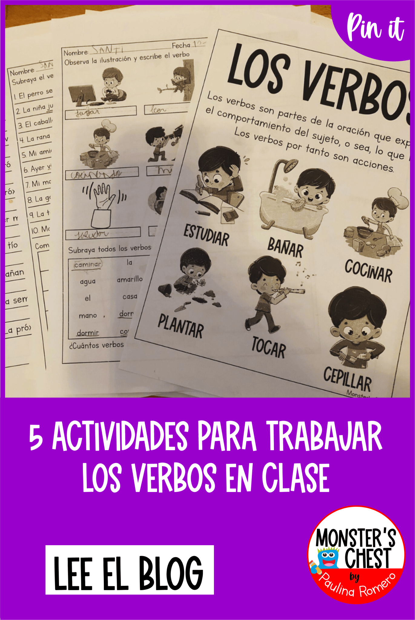 5 juegos divertidos para enseñar los verbos en clase. ¡Haz divertida la ...