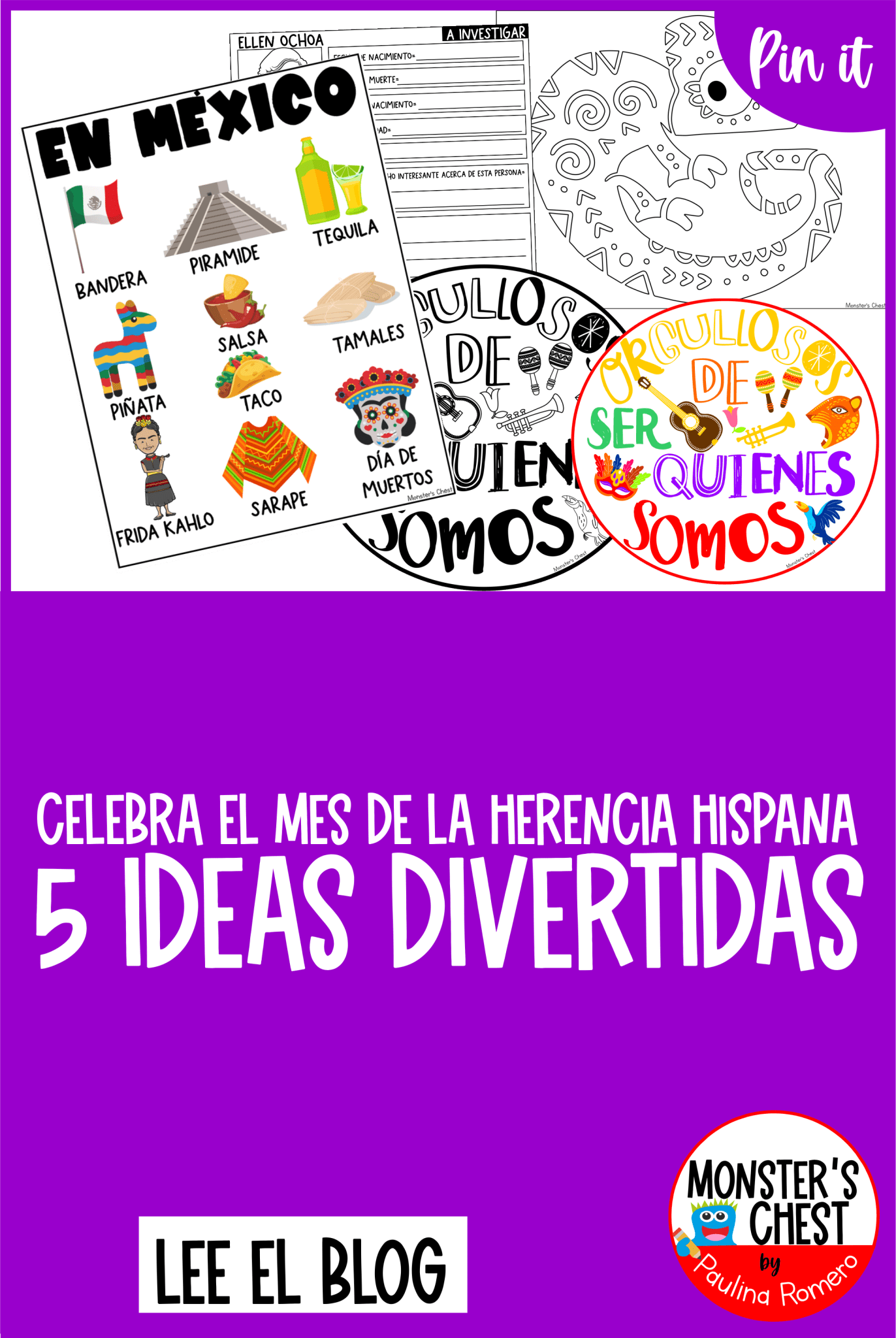 5 ideas para celebrar el Mes de la Herencia Hispana en clase. – Monster ...