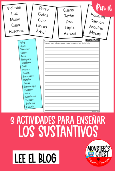 3 juegos para enseñar los sustantivos ¡Haz divertida la gramática en ...