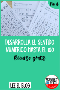 Enseña los números al 100 con estas 5 actividades – Monster's chest