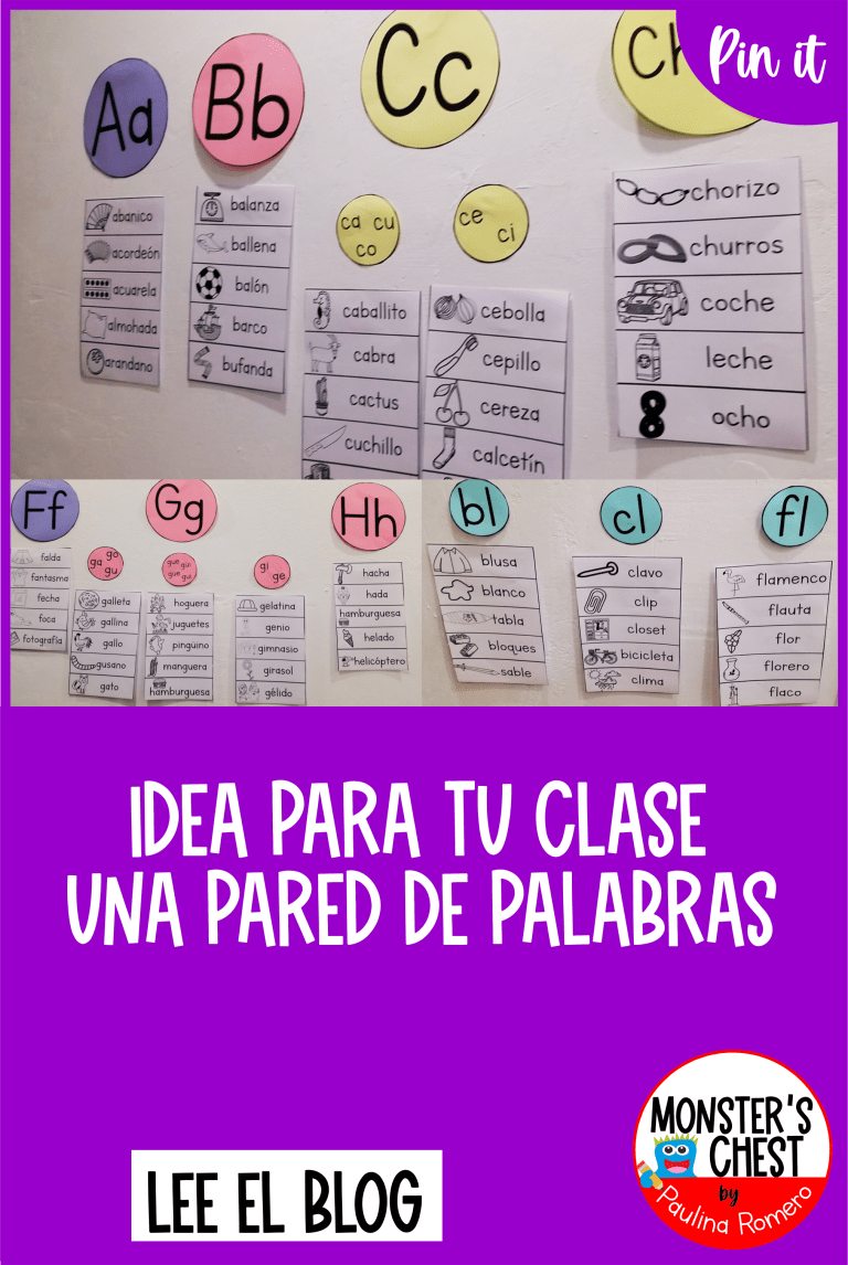 ¡Mejora el vocabulario de tus alumnos con una pared de palabras ...