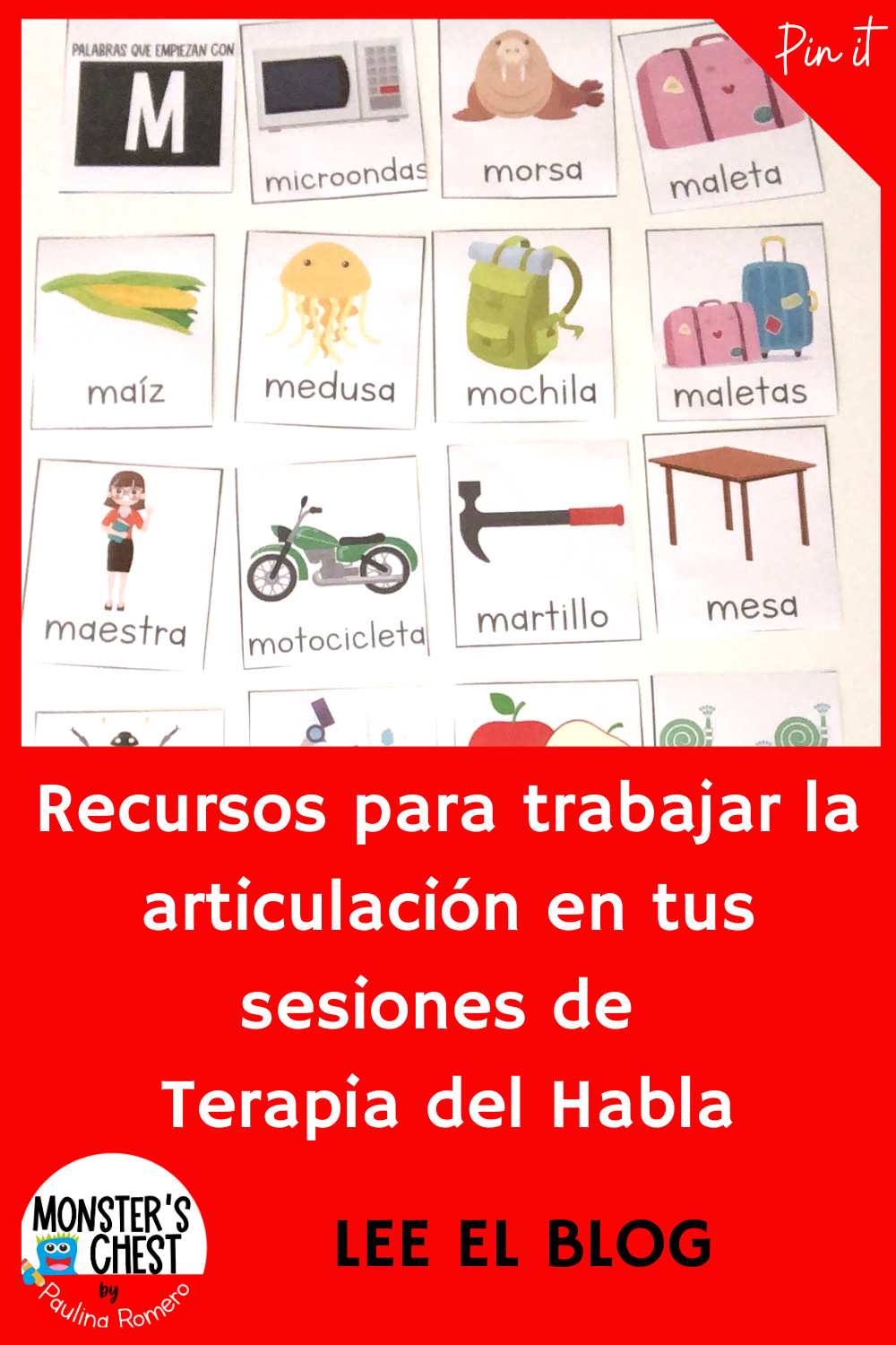 3 Recursos para practicar la articulación en tus sesiones de terapia ...