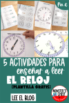 5 actividades divertidas para enseñar a leer el reloj ⏰[plantilla ...