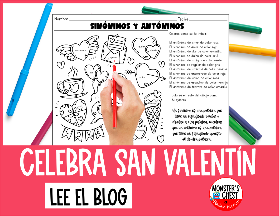 Celebra San Valentín y Gramática a la vez con esta actividad gratuita ...