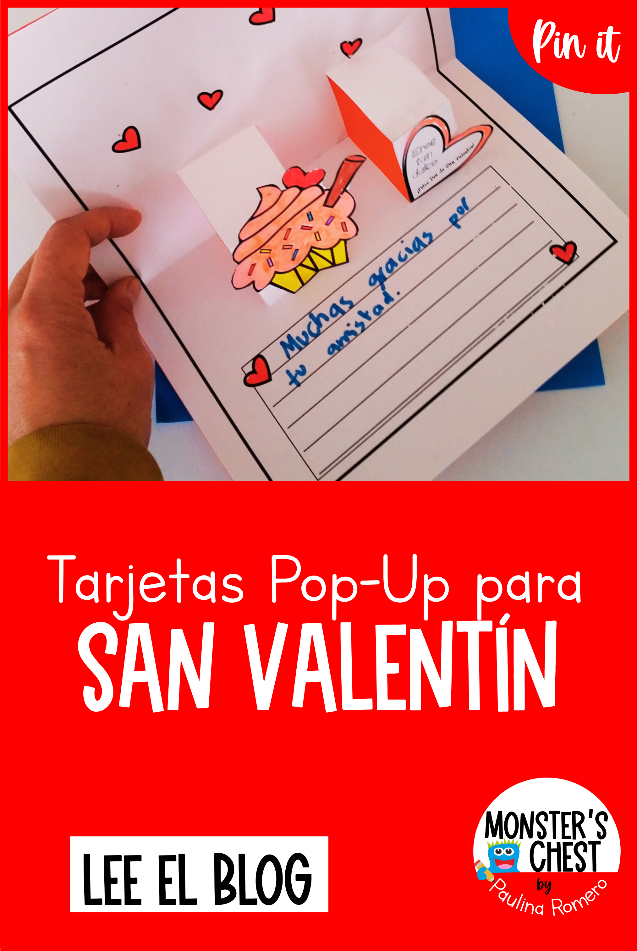 Como hacer tarjetas Pop-Up este San Valentín [Video incluido ...
