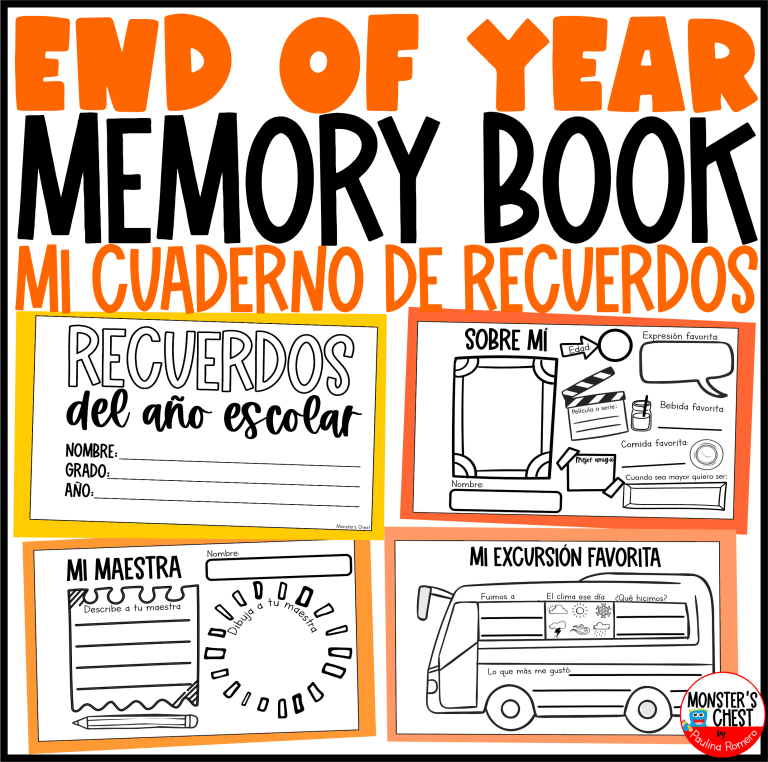 5 actividades divertidas para terminar el año escolar – Monster's chest