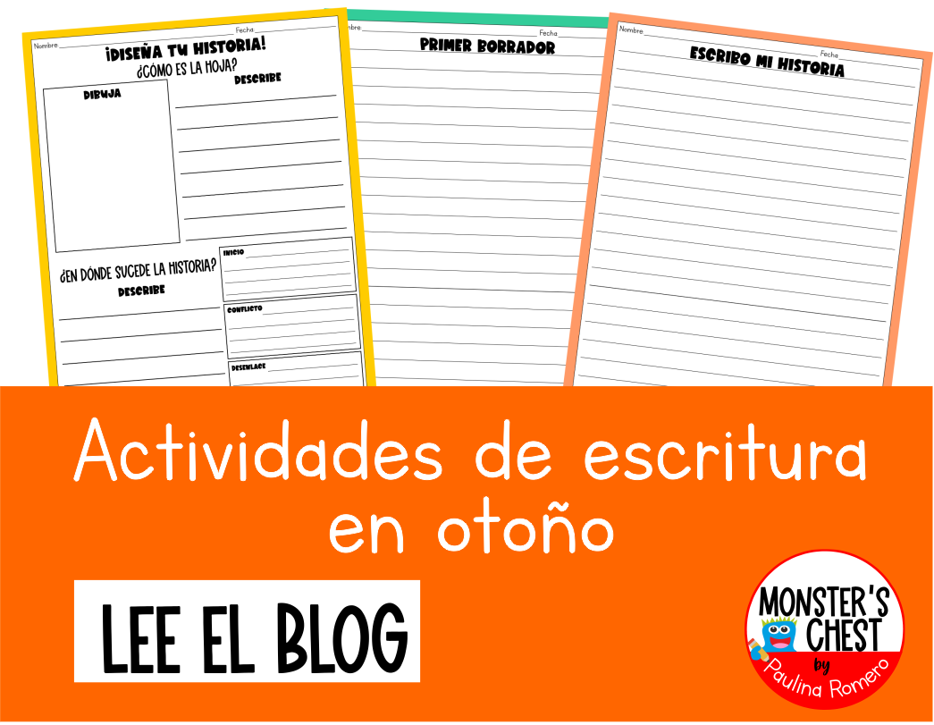 ¡Deja entrar el otoño a tu clase con estas 4 actividades de escritura ...