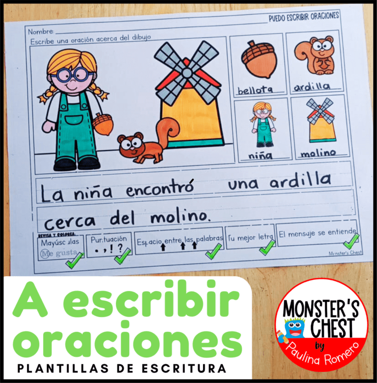 Ayuda a tus estudiantes a practicar la escritura de oraciones este ...
