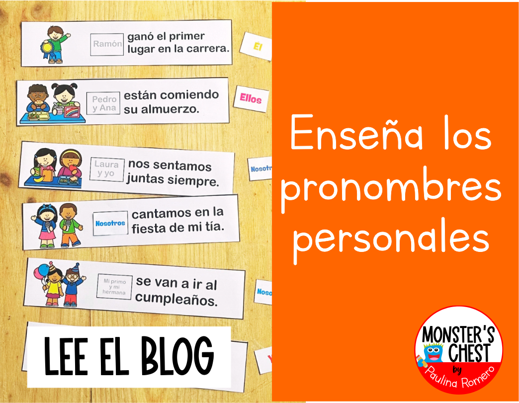 Enseña pronombres personales de forma clara y divertida en tu clase ...