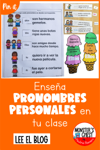 Enseña pronombres personales de forma clara y divertida en tu clase ...