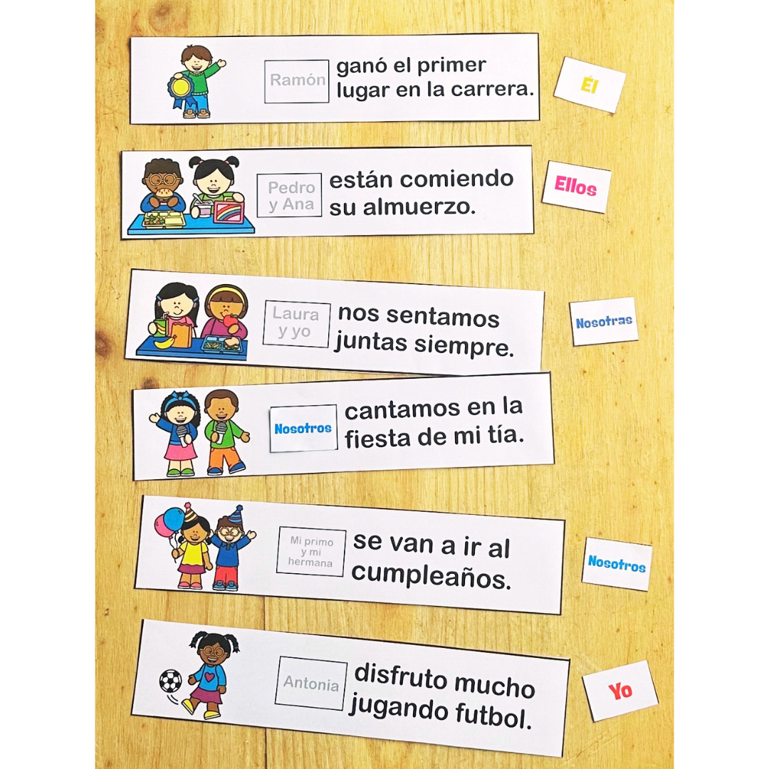Enseña pronombres personales de forma clara y divertida en tu clase ...