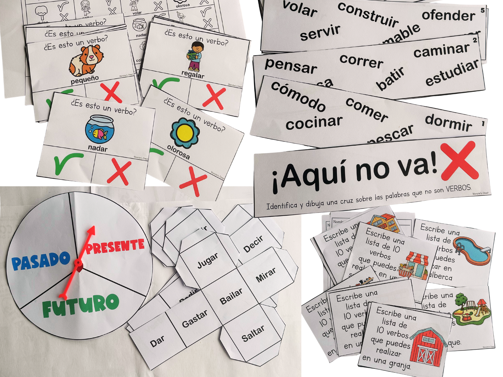 Centros de gramática para enseñar verbos en primaria (y lograr que el ...
